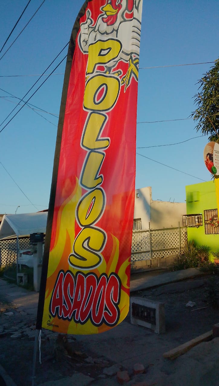 Bandera Pollo Asado – Dejate Ver Banderas