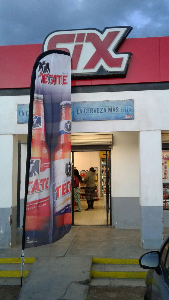 Bandera Tecate dos botellas – Dejate Ver Banderas